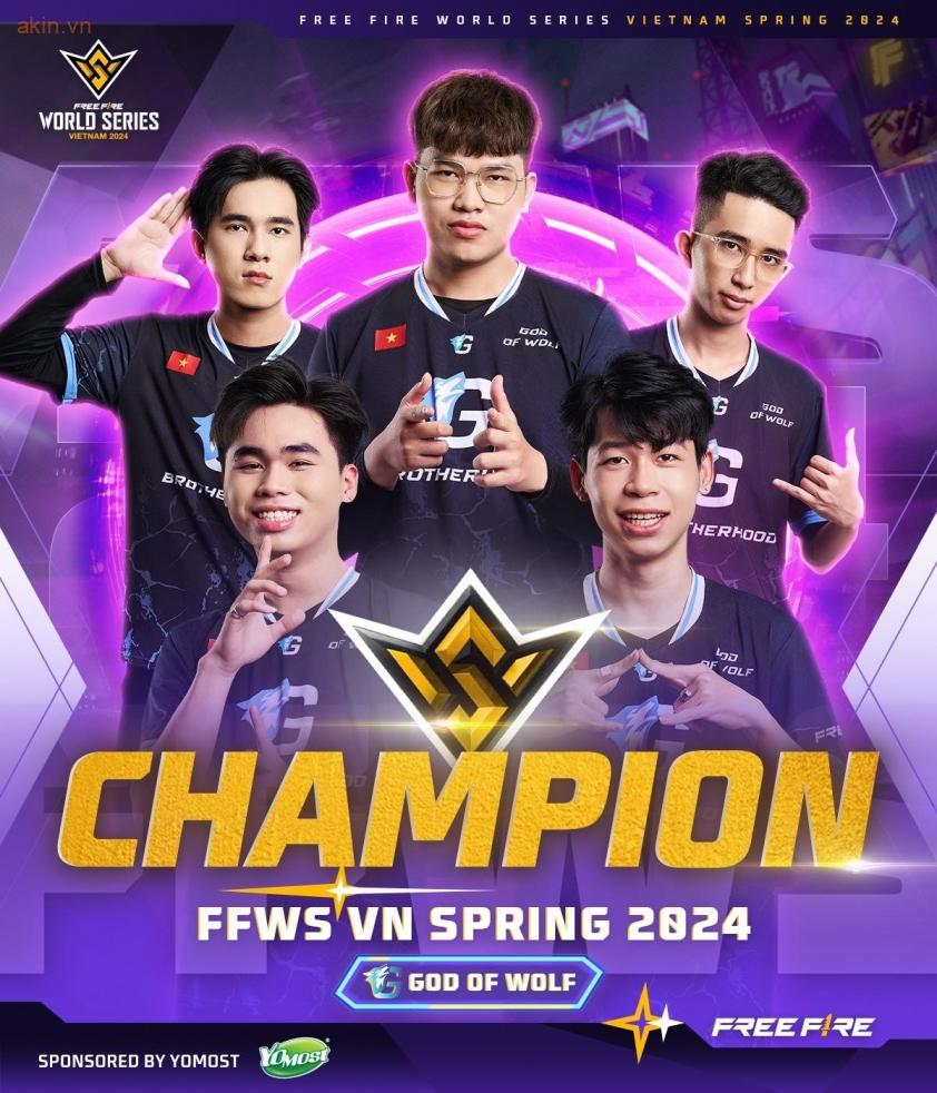 Free Fire: God of Wolf trở thành tân vương mới của FFWS VN Spring 2024 – AKIN – Nền Tảng Tin Tức ...